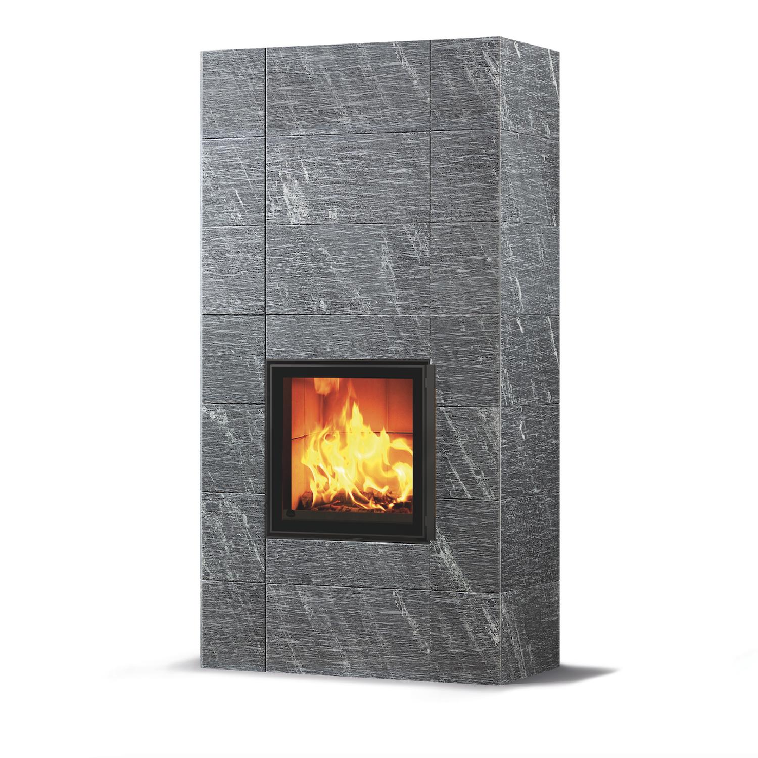 Tulikivi RAITA - Zeepsteenmassa-houtkachel